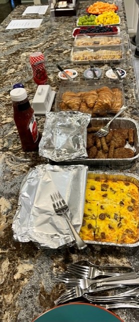 Post 594 makes breakfast at the Fisher House – Daniel R Olsen Post 594